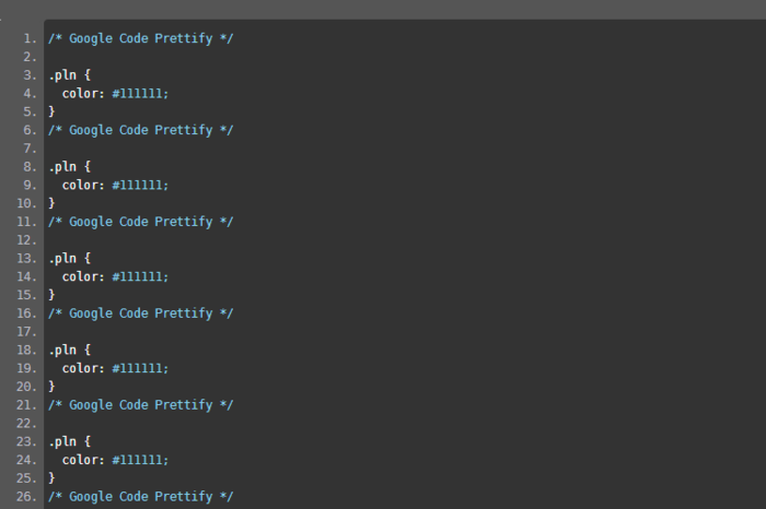 IEを配慮してGoogle Code Prettifyを使いやすくカスタマイズした jQueryプラグイン jquery.ex-code ...