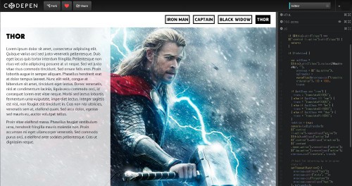 背景が4方向にスライドするコンテンツの切り替えが美しい jQueryをつかったアイディア | 9ineBB